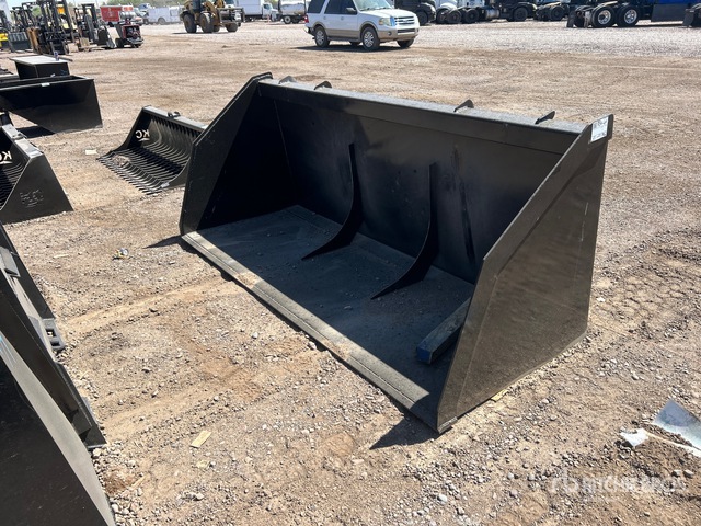 2025 Kit Containers QT-BFB-102 102 in General Purpose Skid Steer Bucket ...