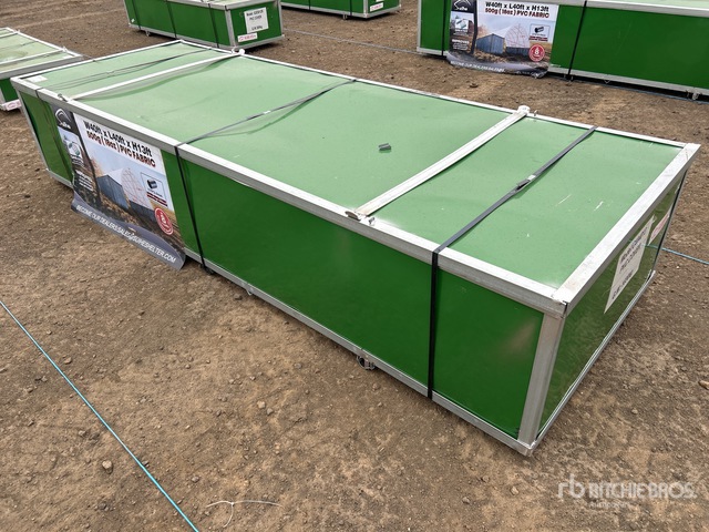 Suihe 40 ft x 40 ft x 13 ft Container Shelter (Unused) | Ritchie Bros ...