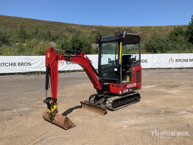 2019 JCB 16C-1 T3 Mini Excavator | Ritchie Bros. Auctioneers