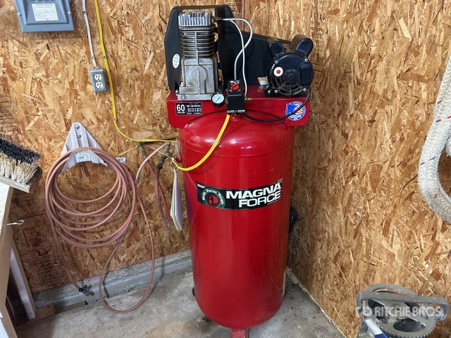 Magna Force 12.3 cfm Electric 60 gal Air Compressor | Ritchie Bros ...