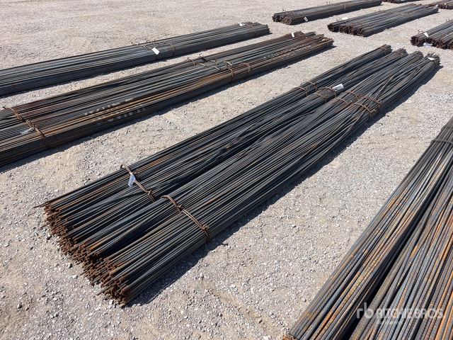 Quantity of (4) 20ft Bundles Of DA-615 G60 C1 3/8 in Rebar | Ritchie ...