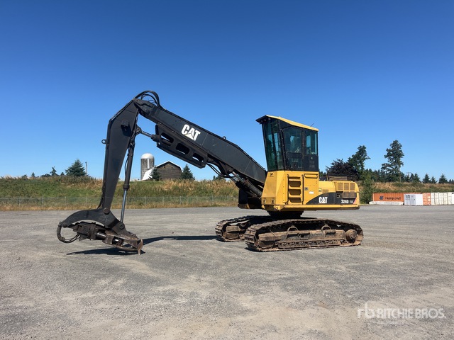 2008 Cat 324D FM Heel Boom Log Loader | Ritchie Bros. Auctioneers