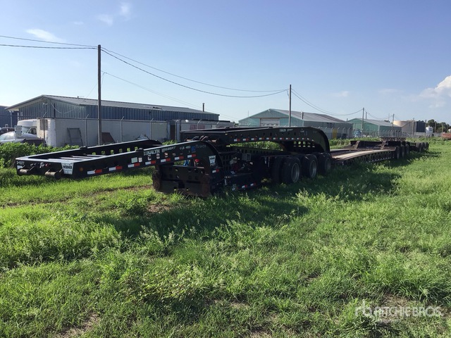 2009 Kaylin Siebert 85T3ARS 170000 lb 9 Single Drop Removable Gooseneck ...