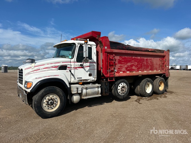 2002 Mack CV713 8x4 Tri/A Dump Truck | Ritchie Bros. Auctioneers