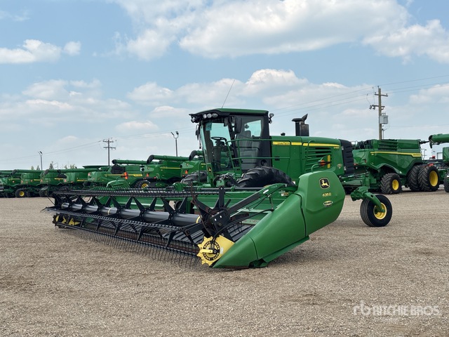 2011 John Deere D450 35 ft Swather Windrower | Ritchie Bros. Auctioneers