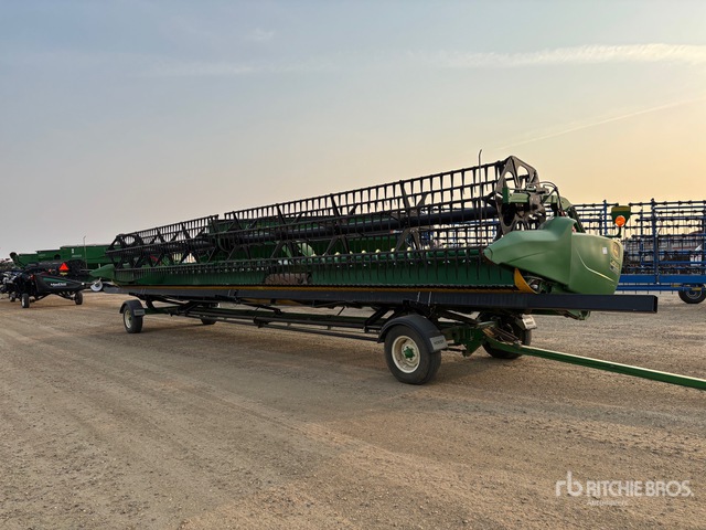 2017 John Deere 640FD 40 ft Flex Draper Combine Header | Ritchie Bros ...