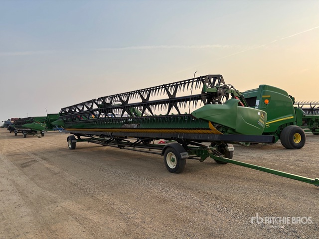 2017 John Deere 640FD 40 ft Flex Draper Combine Header | Ritchie Bros ...