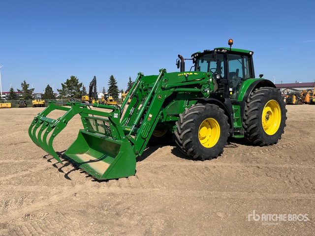 2021 John Deere 6195M 4WD Tractor | Ritchie Bros. Auctioneers
