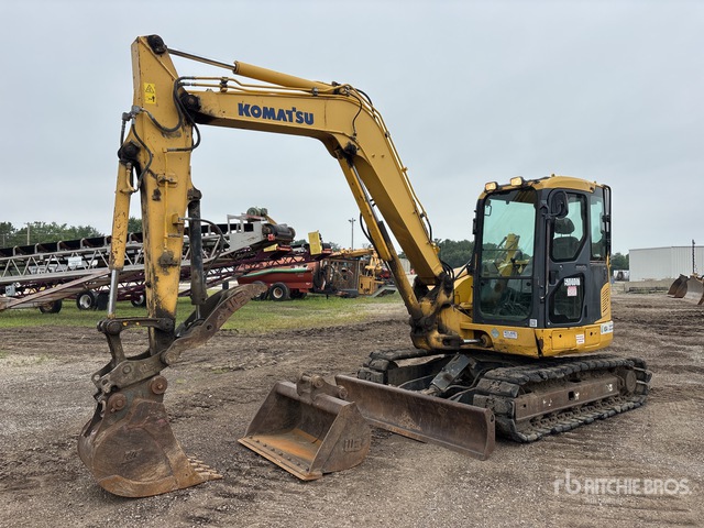 2013 Komatsu PC88MR-8 Tracked Excavator | Ritchie Bros. Auctioneers