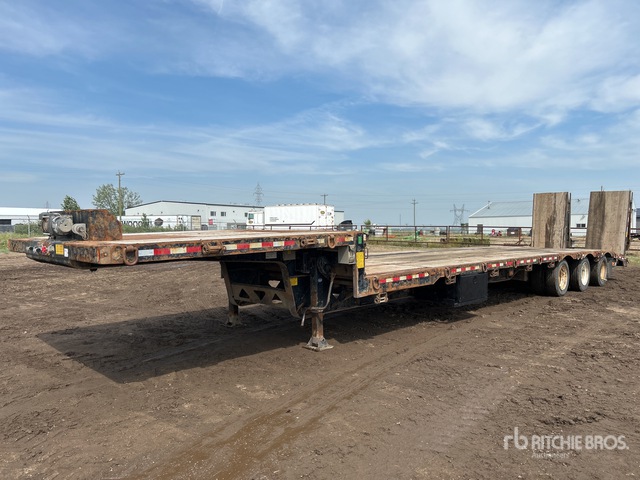 2019 BWS 53ET3XP 85000 lb 52 ft Tri/A Single Drop Step Deck Trailer ...