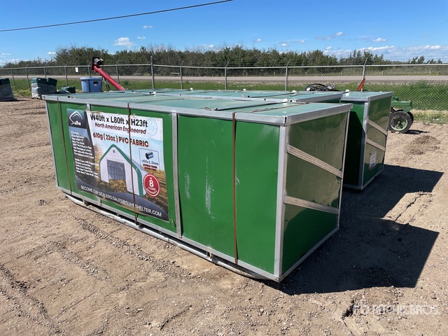 Suihe 408023DP 40 ft x 80 ft x 23 ft Storage Building | Ritchie Bros ...