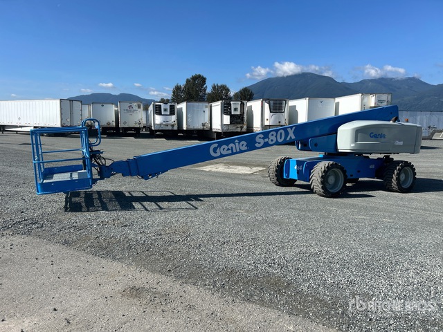 2011 Genie S-60X 4WD Diesel Telescopic Boom Lift | Ritchie Bros ...