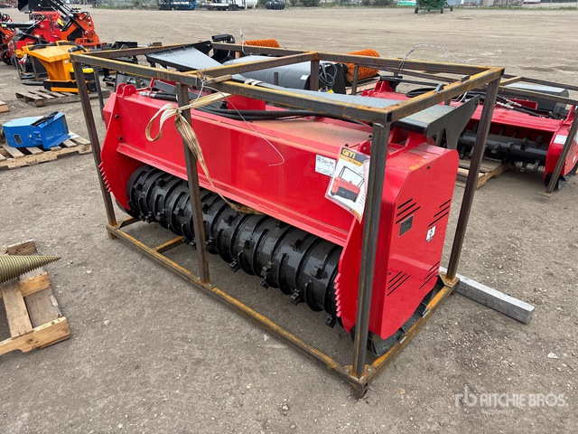 GIYI GY-72pro 72 in Skid Steer Mulcher (Unused) | Ritchie Bros. Auctioneers