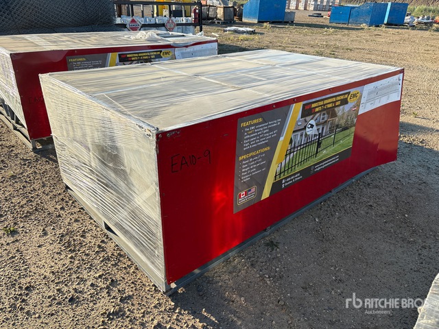 Quantity of EMC 7 ft x 4 ft Wrought Iron Fencing (Unused) | Ritchie ...