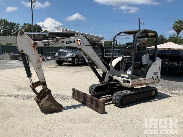 2007 Bobcat 329G Mini Excavator in North Charleston, South Carolina ...