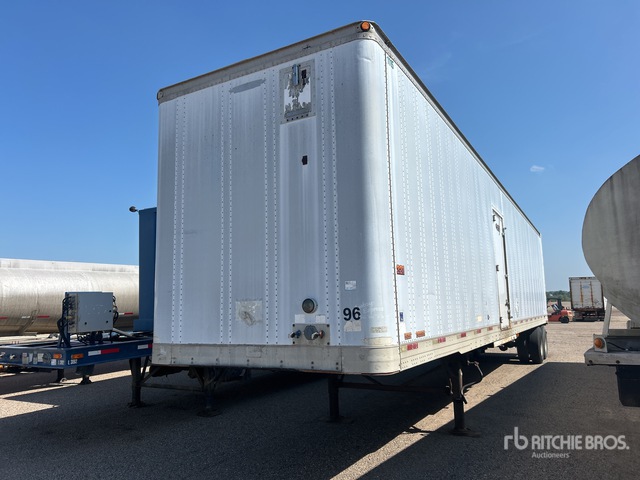 2001 Trailmobile 48 ft x 102 in T/A Semi-remorque fourgon | Ritchie ...