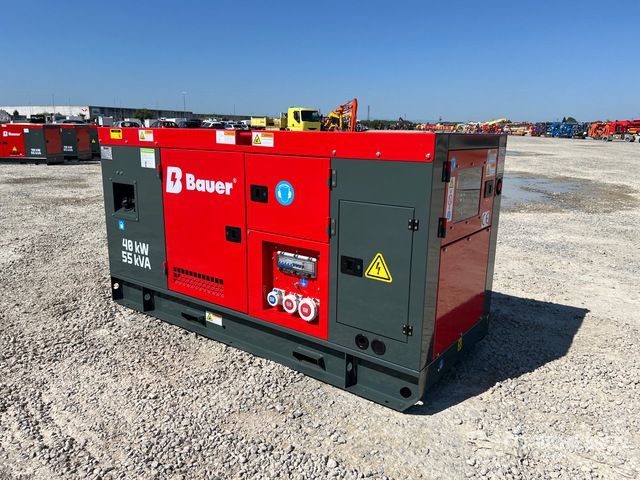 2025 Bauer Generatoren GFS-40 ATS 40kW/50kVA Generator Set (Unused ...