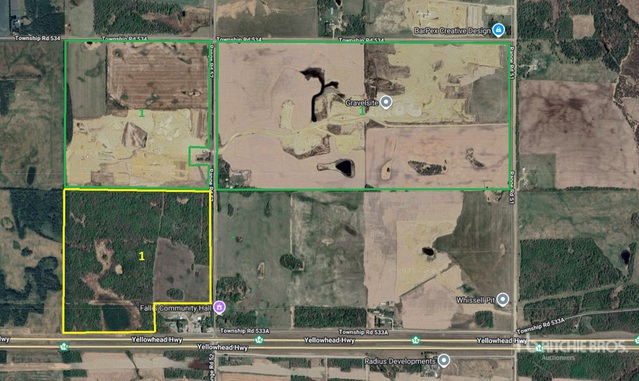 Edmonton (Fallis), AB, Multiple Locations, Improvements & Gravel Pit in ...