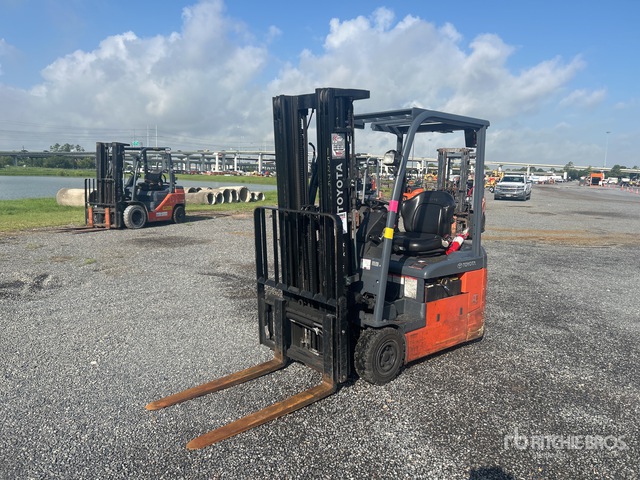 2018 Toyota 8FBE18U 2600 lb Electric Forklift | Ritchie Bros. Auctioneers