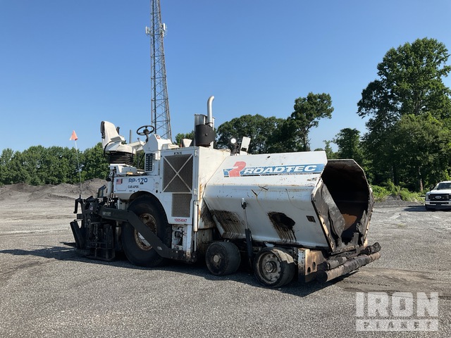 2016 Roadtec RP170 Wheel Asphalt Paver in Welford, South Carolina ...