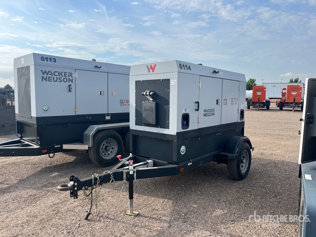 2023 Wacker G70 130 kVA Mobile Generator Set | Ritchie Bros. Auctioneers