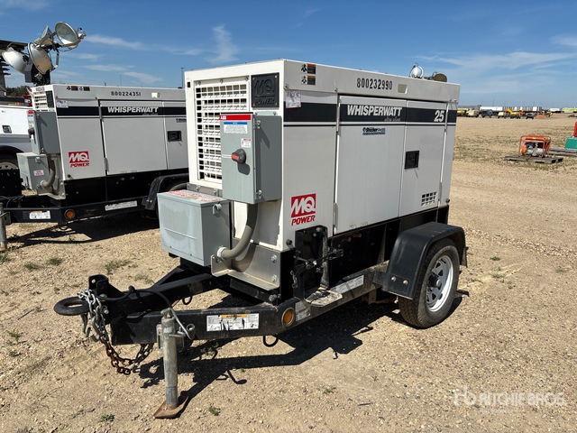 2018 Multiquip DCA25USI4CAN 20 kW Mobile Generator Set (Inoperable ...