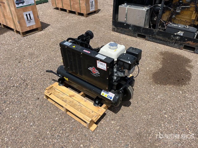 Heavy Duty Power Systems 16 cfm Skid-Mounted 10 gal Air Compressor ...
