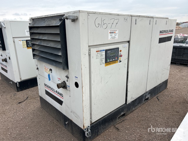 Ingersoll Rand SSR-EP150 670 cfm Skid-Mounted Electric Air Compressor ...