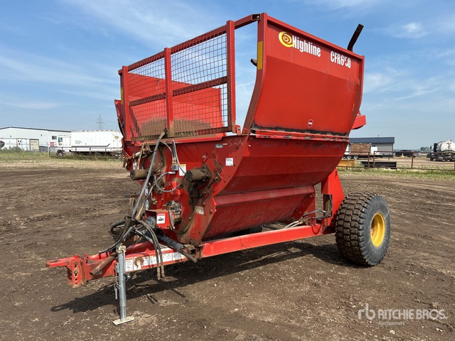 2012 Highline CFR650 6 ft x 7 ft 2 in Bale Processor | Ritchie Bros ...