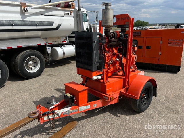 2013 Godwin Pumps HL80M Trailer-Mounted Water Pump | Ritchie Bros ...