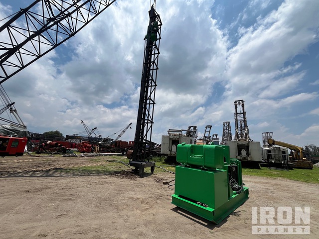 1990 ICE 3060 Rotary Drill Rig with Power Unit / Perforadora Helicoidal ...
