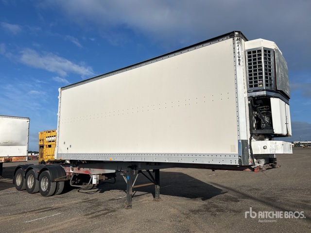1996 Maxi-CUBE 7.2 m B-Double Lead Rollback Tri/A Refrigerated Trailer ...
