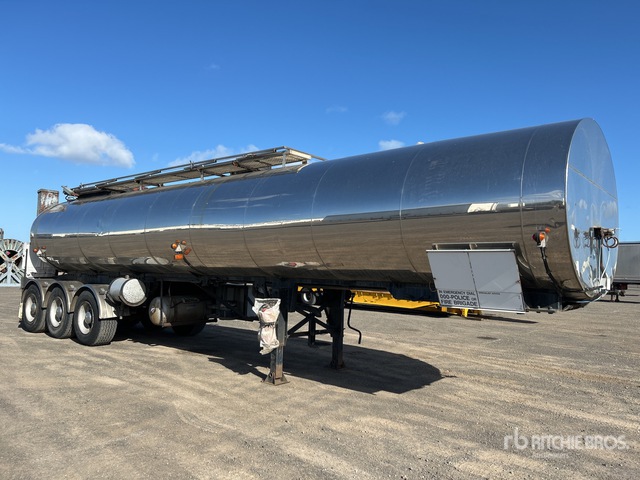 Jarmin Tri/A 35000 L Emulsion Asphalt Tank Trailer | Ritchie Bros ...