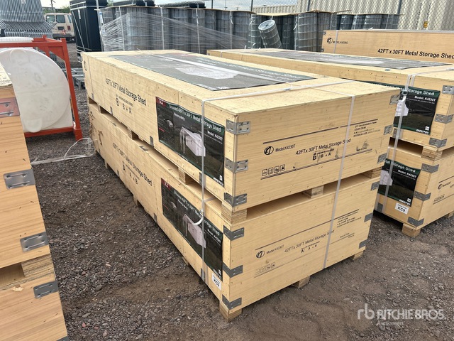 2025 KJ K4230T 42 ft x 30 ft Metal Shed (Unused) | Ritchie Bros ...