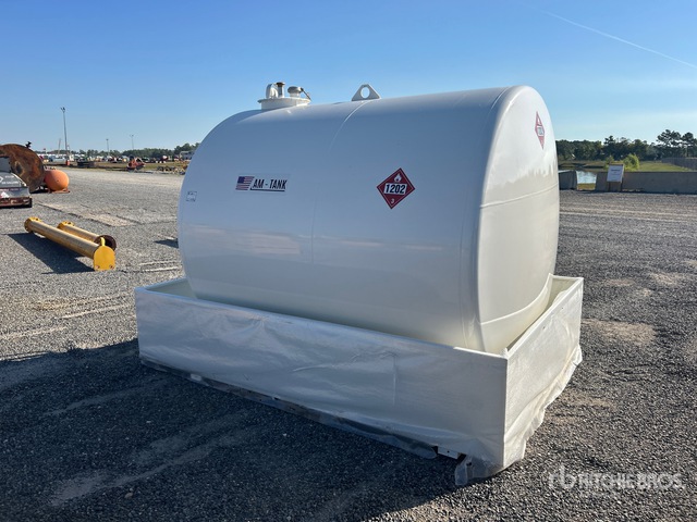 2025 AM Tank 2300N 2376 gal Skid Mounted Steel Diesel Fuel Tank (Unused ...