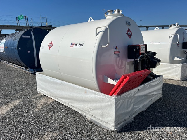 2025 AM Tank 2300N 2376 gal Skid Mounted Steel Diesel Réservoir de ...