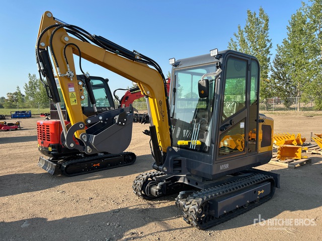 2025 CFG MY50R Mini Excavator (Unused) | Ritchie Bros. Auctioneers