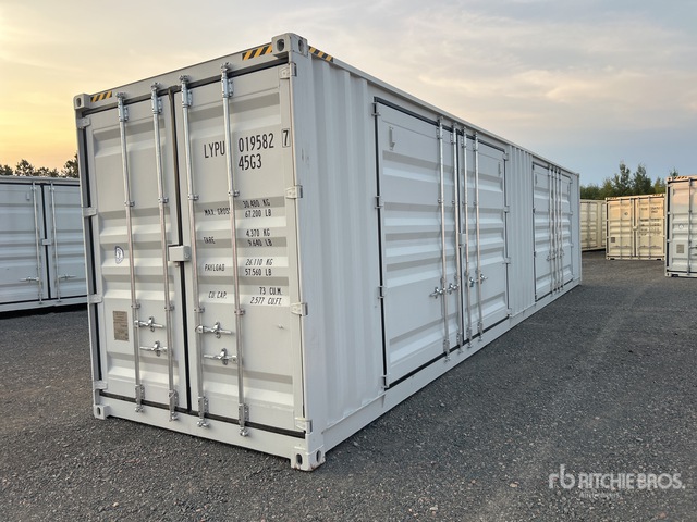 2024 40 ft High Cube Multi-Door Storage Container | Ritchie Bros ...