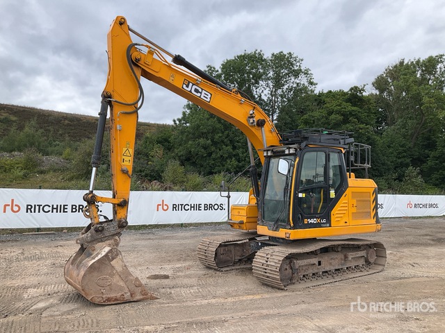 2022 JCB 140X L Tracked Excavator | Ritchie Bros. Auctioneers