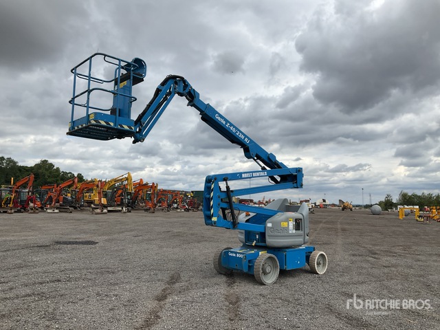 2015 Genie Z40/23NRJ 2WD Electric Articulating Boom Lift | Ritchie Bros ...