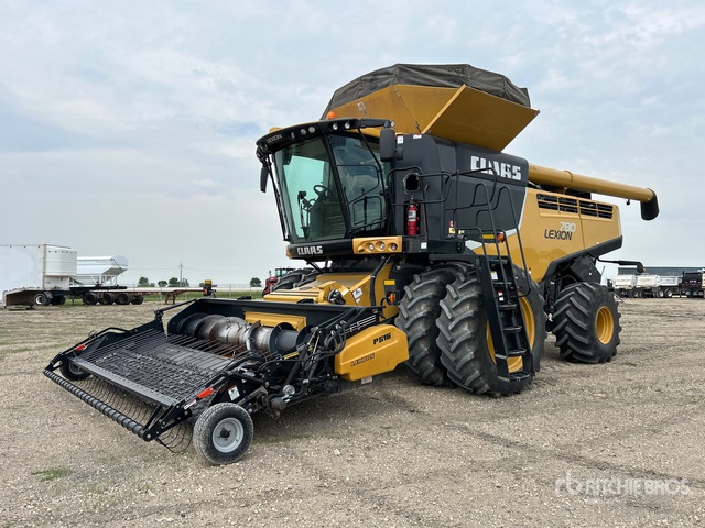 2013 Claas Lexion 780 Combine Harvester | Ritchie Bros. Auctioneers