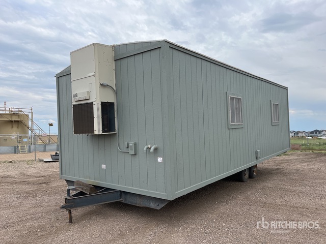 1998 Miller Class 2 28 ft x 12 ft Portable T/A Lab Trailer | Ritchie ...