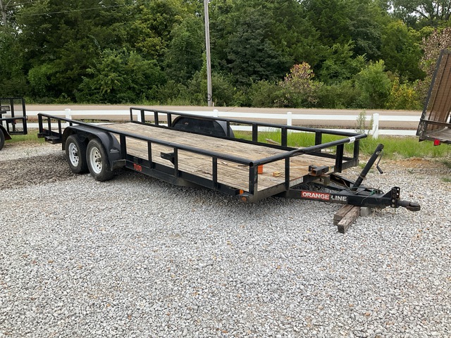 Orange Line TU70-20BK4AR2B 20 ft T/A Utility Trailer in TUPELO ...