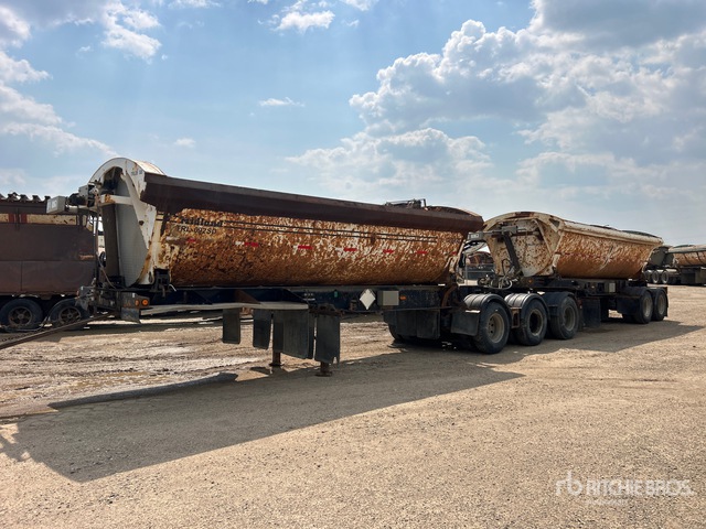 2009 Midland Super B-Train Side Dump Trailer | Ritchie Bros. Auctioneers