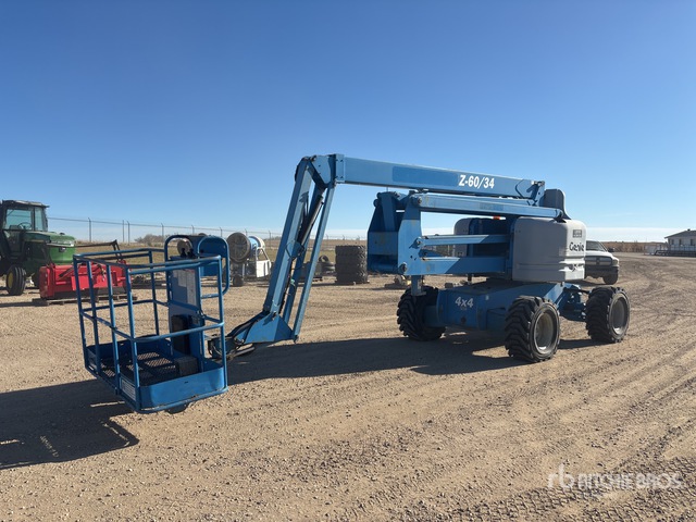 2003 Genie Z6034 4WD Diesel Articulating Boom Lift | Ritchie Bros ...