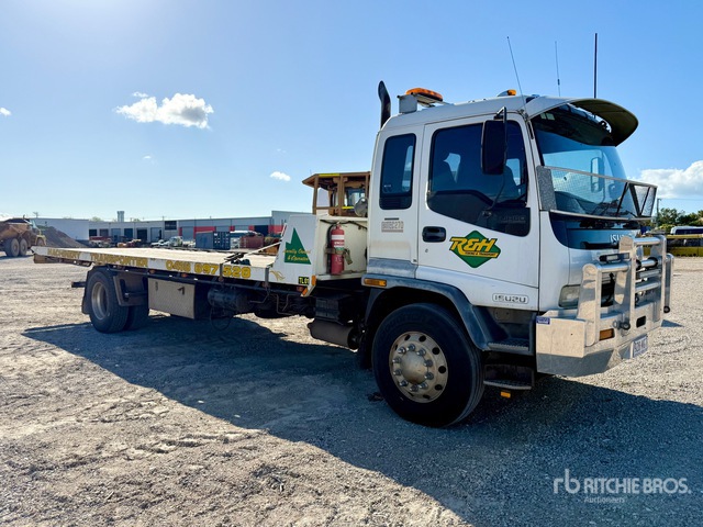 1998 Isuzu FVR 950 4x2 Crew Cab Rollback Truck | Ritchie Bros. Auctioneers