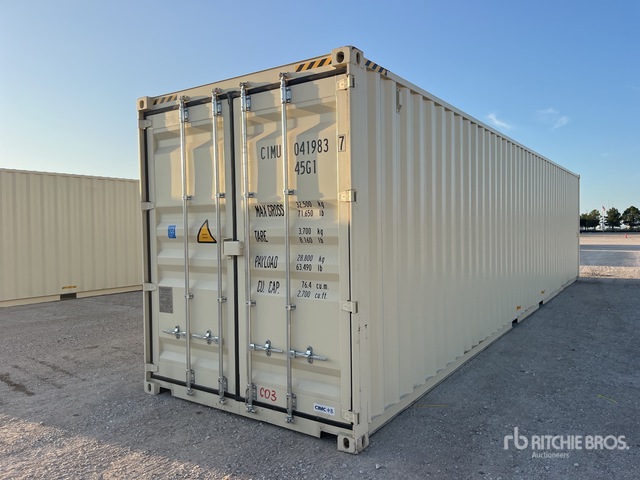 2025 40 ft High Cube Storage Container | Ritchie Bros. Auctioneers