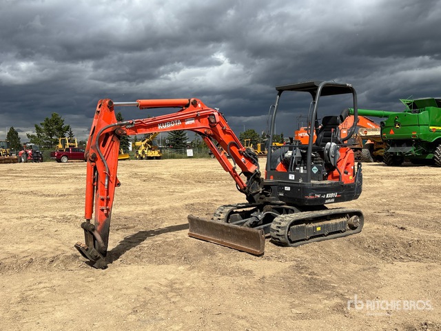 2016 Kubota KX91-3S2 Mini Excavator | Ritchie Bros. Auctioneers
