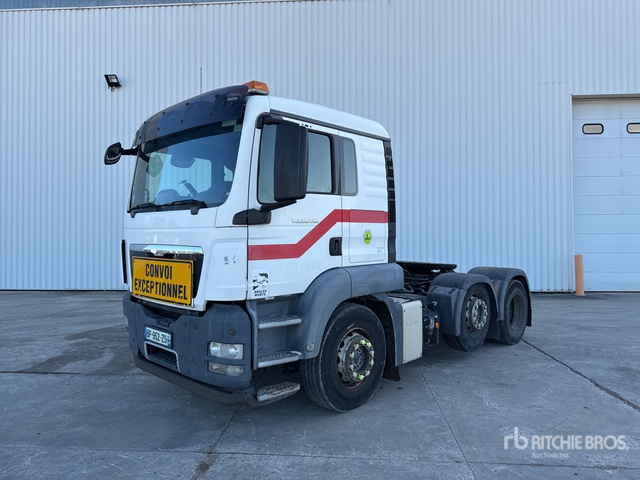 2011 MAN TGS 26.480 6x2x4 Tracteur Routier Cabine Couchette Sleeper ...