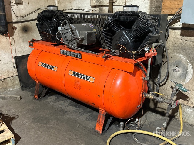 DeVilbiss VAX-5080 240 gal Air Compressor | Ritchie Bros. Auctioneers